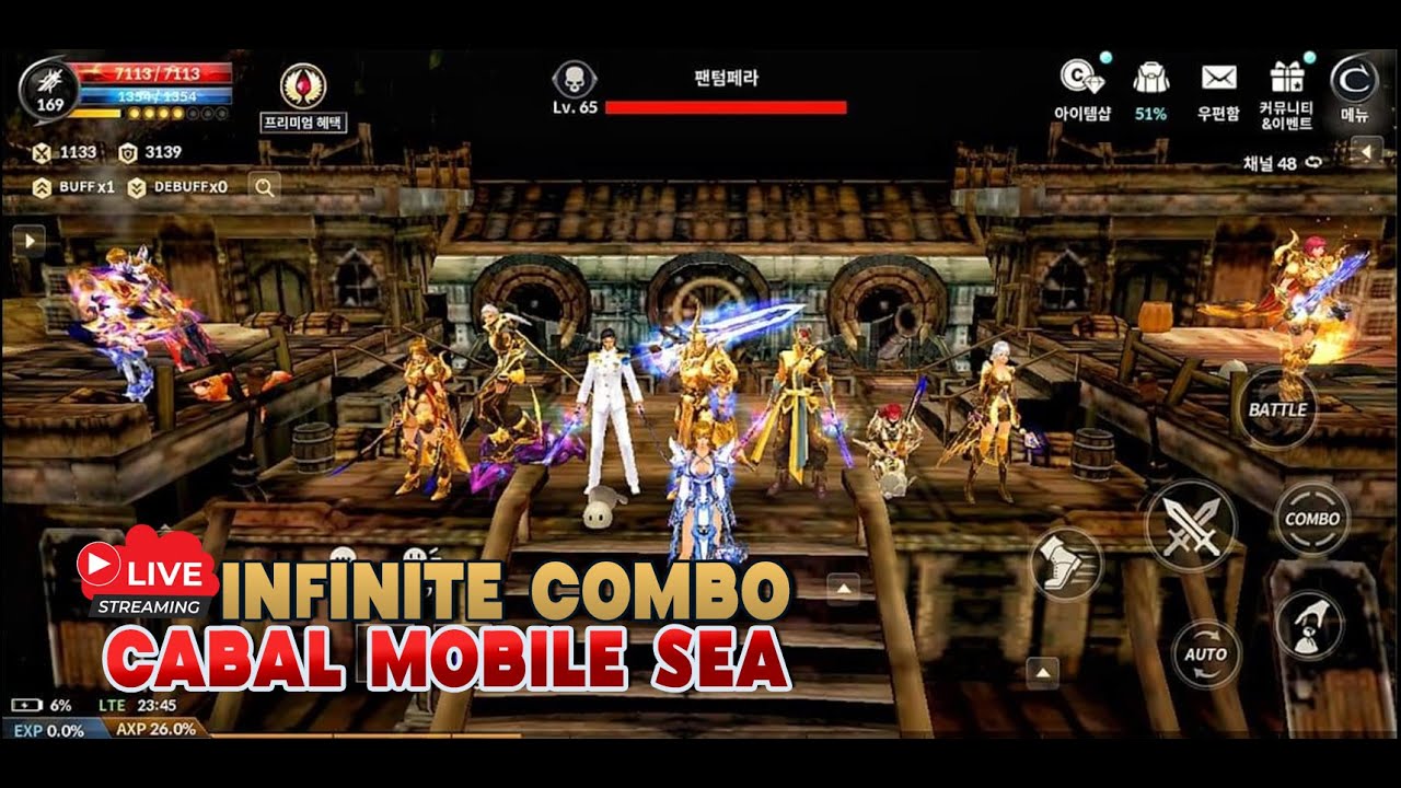 🔴Live Streaming Cabal Mobile SEA Infinite Combo Indonesia EP41 - YouTube