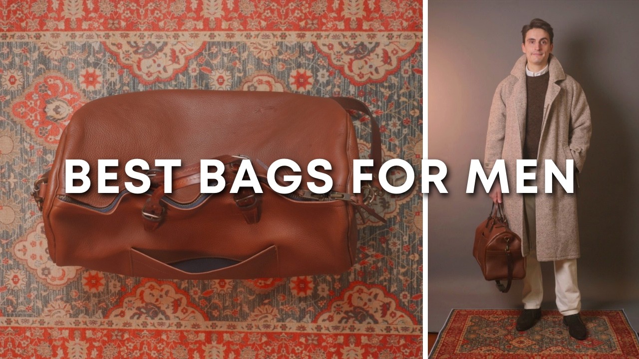 Ultimate Guide To Bags Stylish Men Need - YouTube