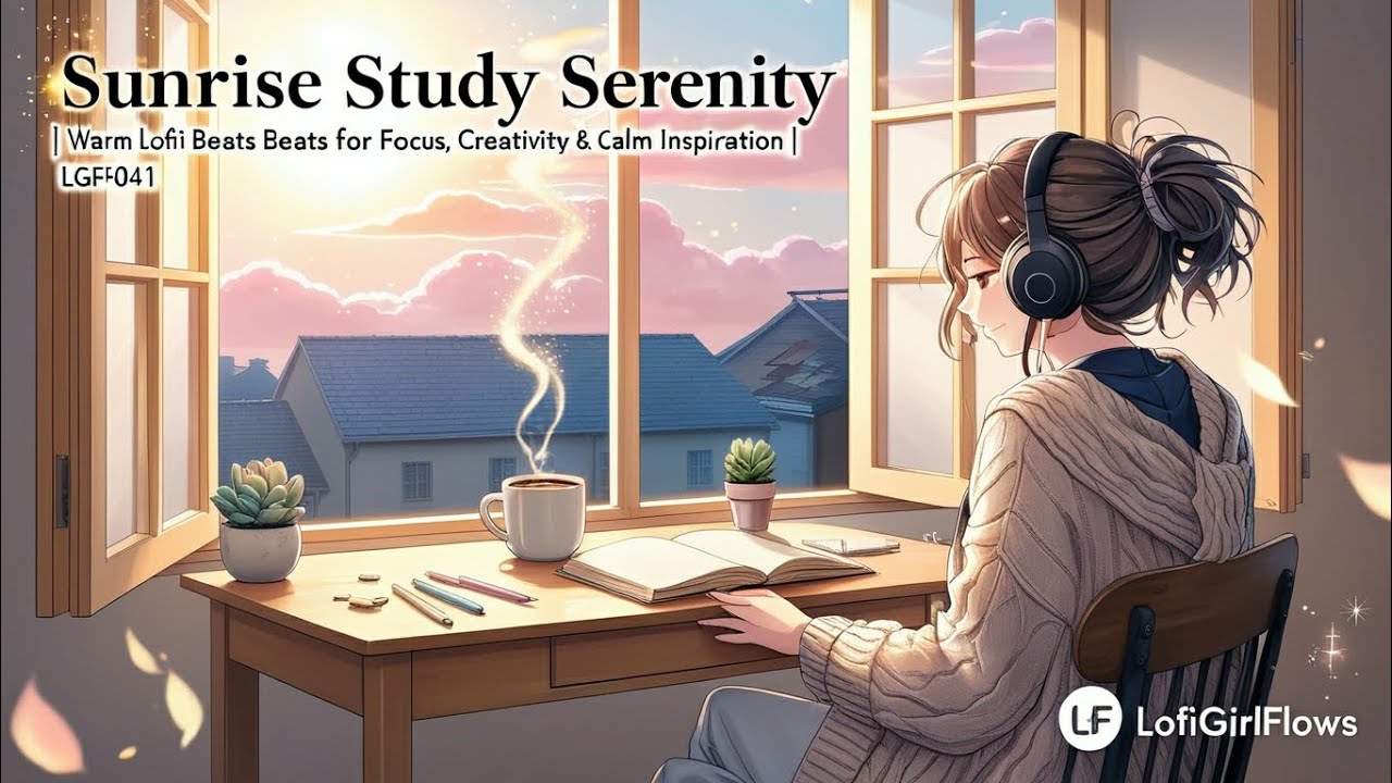 🌅 Sunrise Study Serenity | Warm Lofi Beats for Focus, Creativity & Calm Inspiration ☕ | LGF041 ...