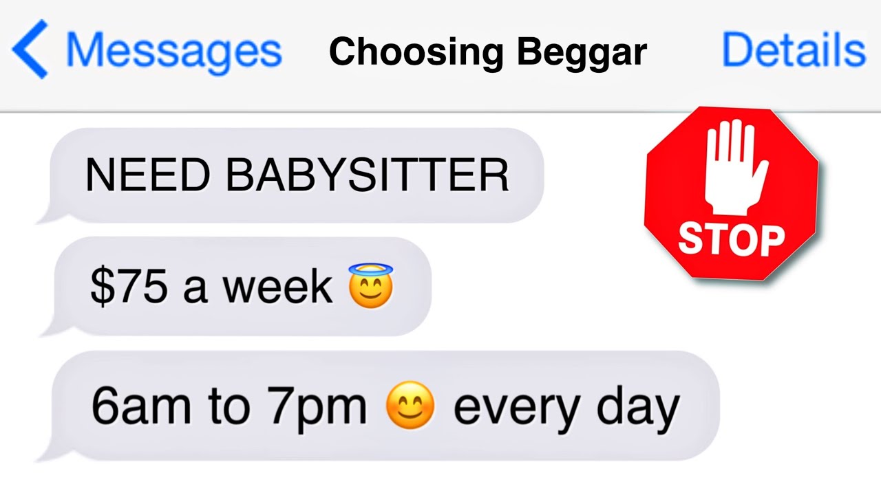 Very Scary Choosing Beggars - YouTube