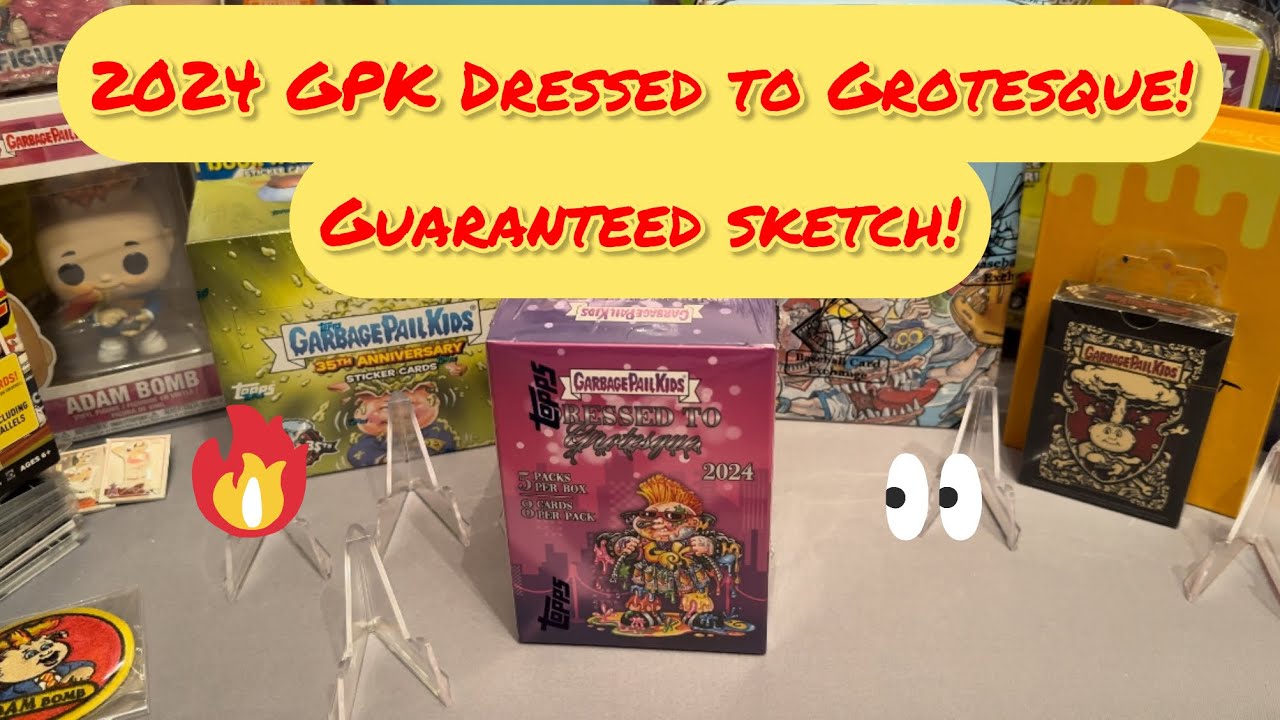 2024 GPK Dressed To Grotesque! Guaranteed a sketch! 1 hit per pack ...
