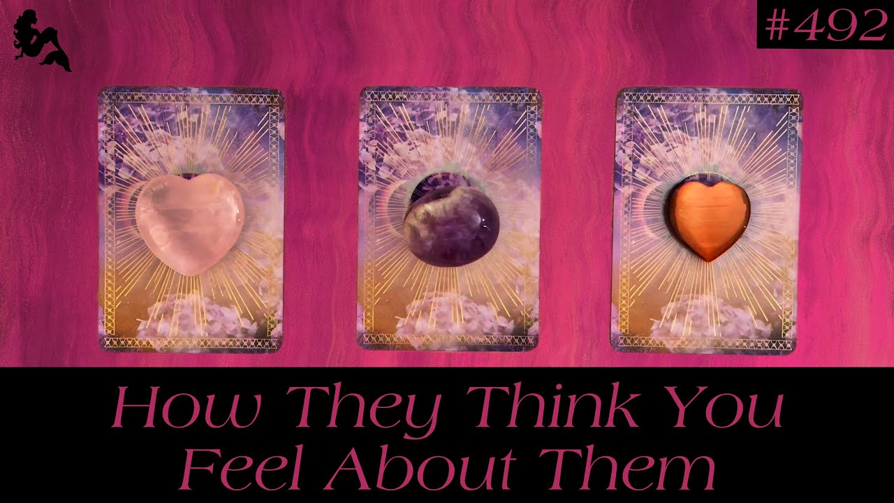 How They Think You Feel About Them 💭💘😳~ Pick a Card Tarot Reading - YouTube