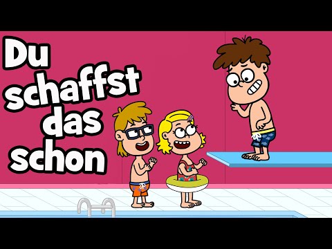 ♪ ♪ Kinder Mutmachlied - Du schaffst das schon - Hurra Kinderlieder - Kinder werden groß