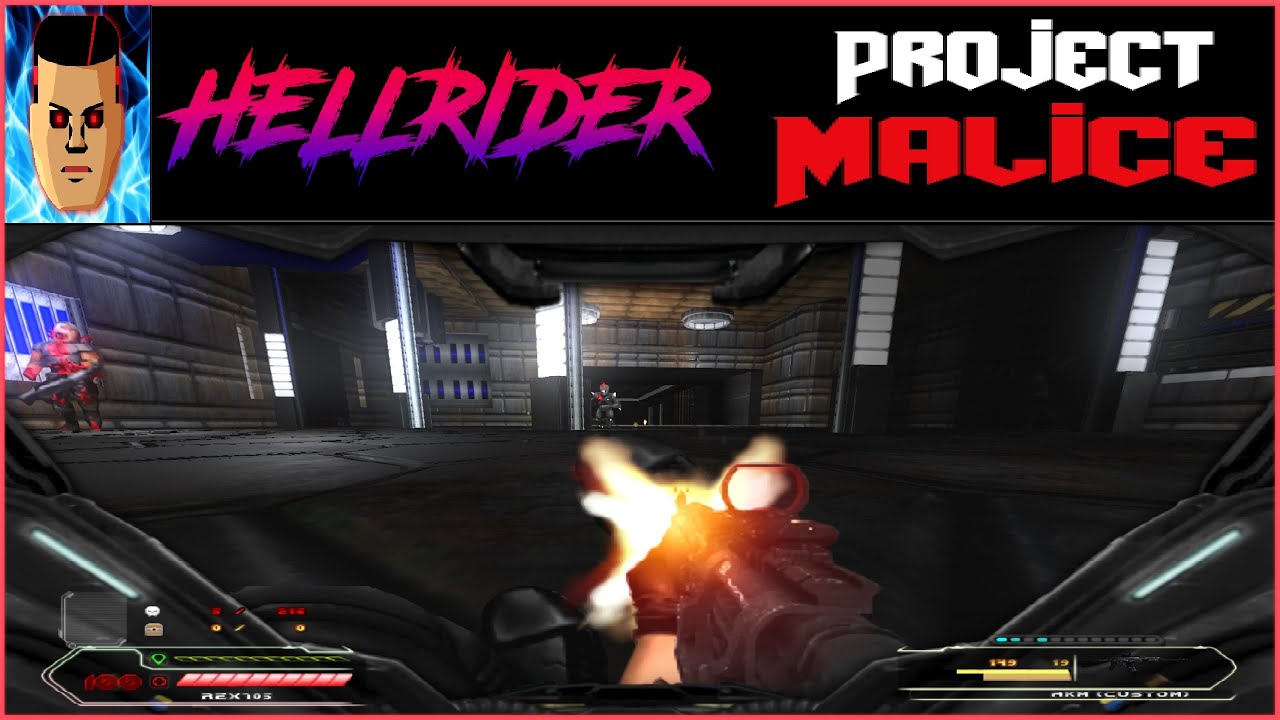 Doom 2 🔥 Sliding Action in Oblige + Hellrider & Project Malice - YouTube