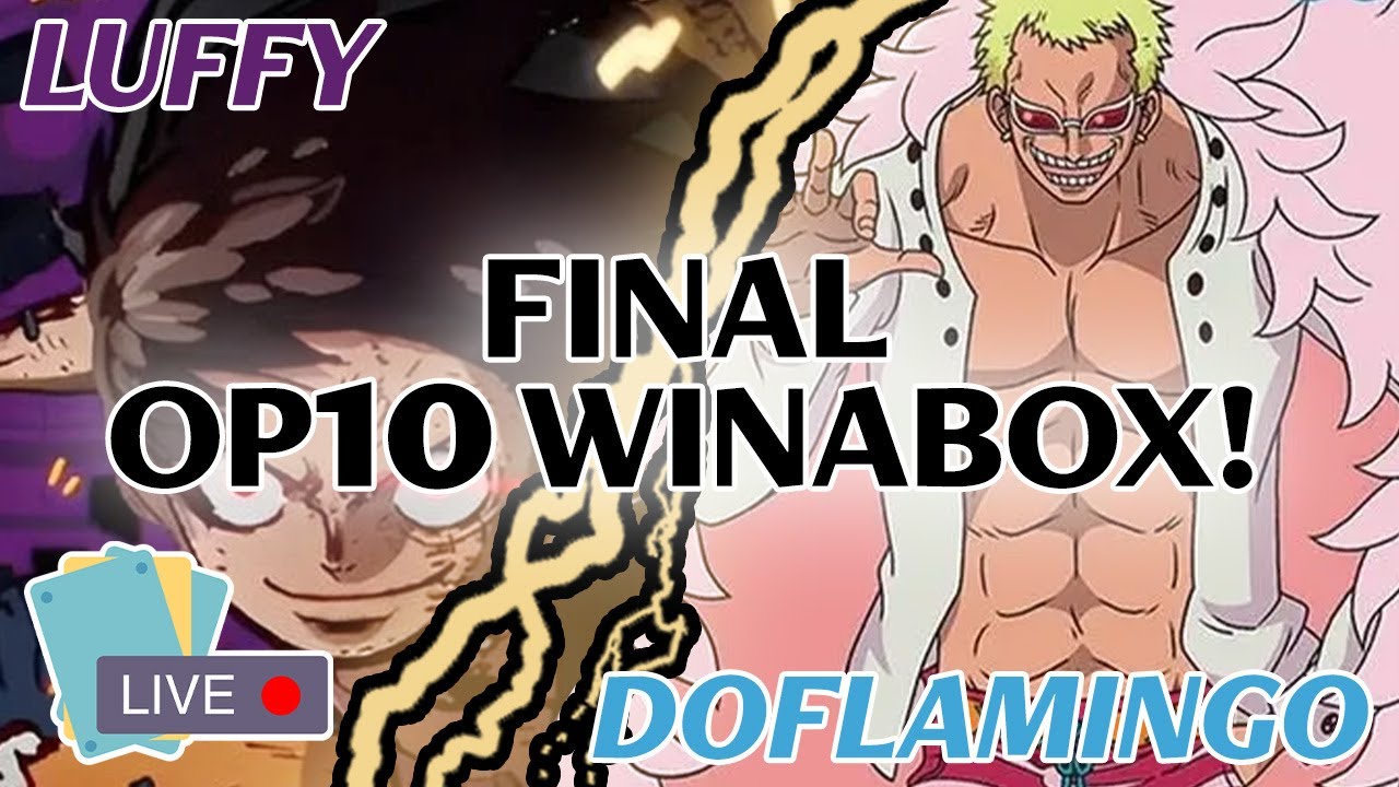 OP10- WIN A BOX #22 ROAD TO MUNICH REGIONAL | One Piece Card Game - YouTube