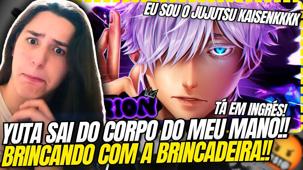 REAGINDO A GOJO - VAZIO INFINITO | ORION MC | JUJUTSU KAISEN - YouTube