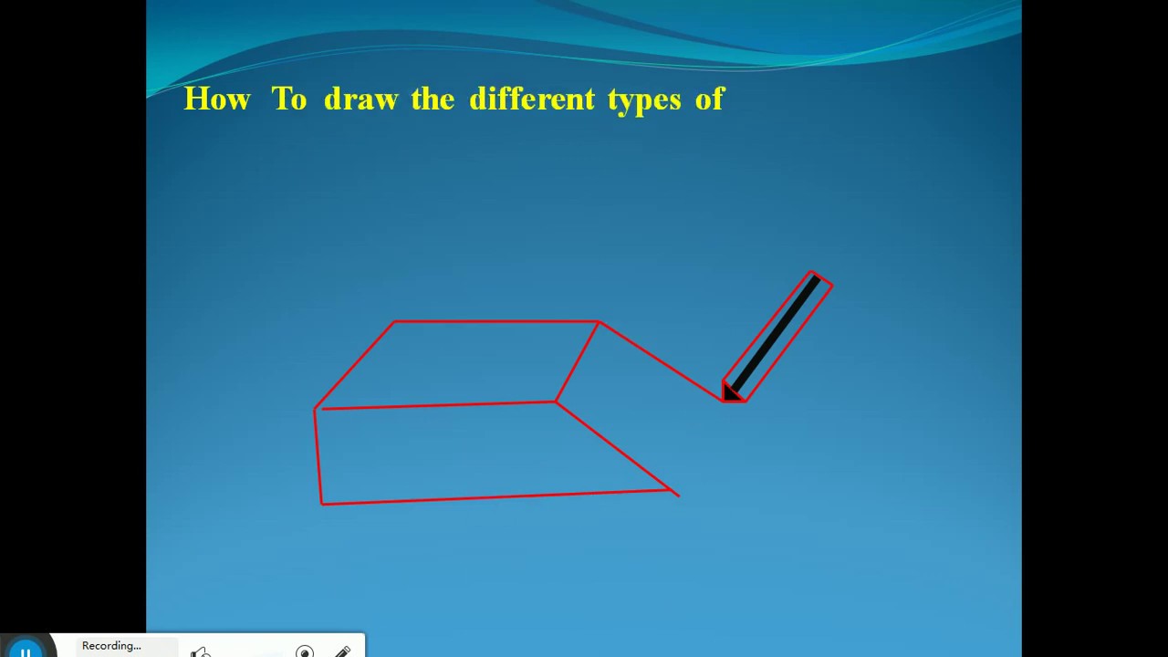 How to draw the different types of fault ( Drawing part - I ) - YouTube