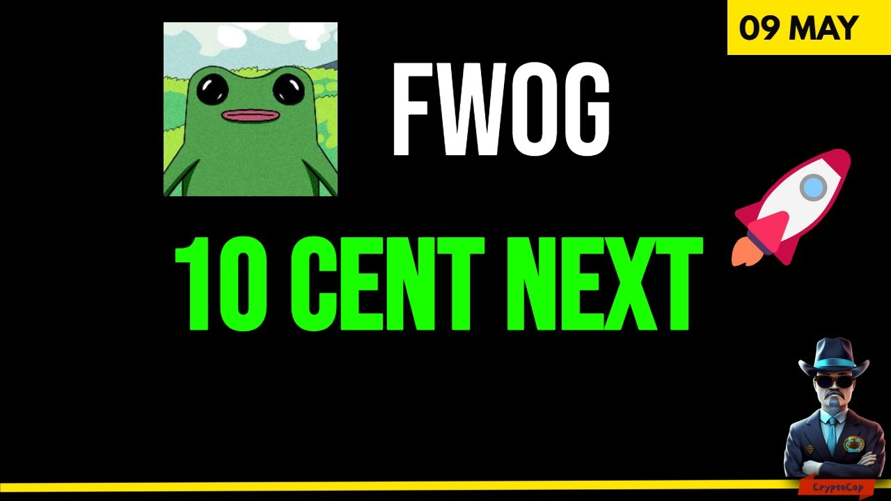🚀Fwog Coin | Could Run Toward 15 Cent - Similar setup to Chillguy ...
