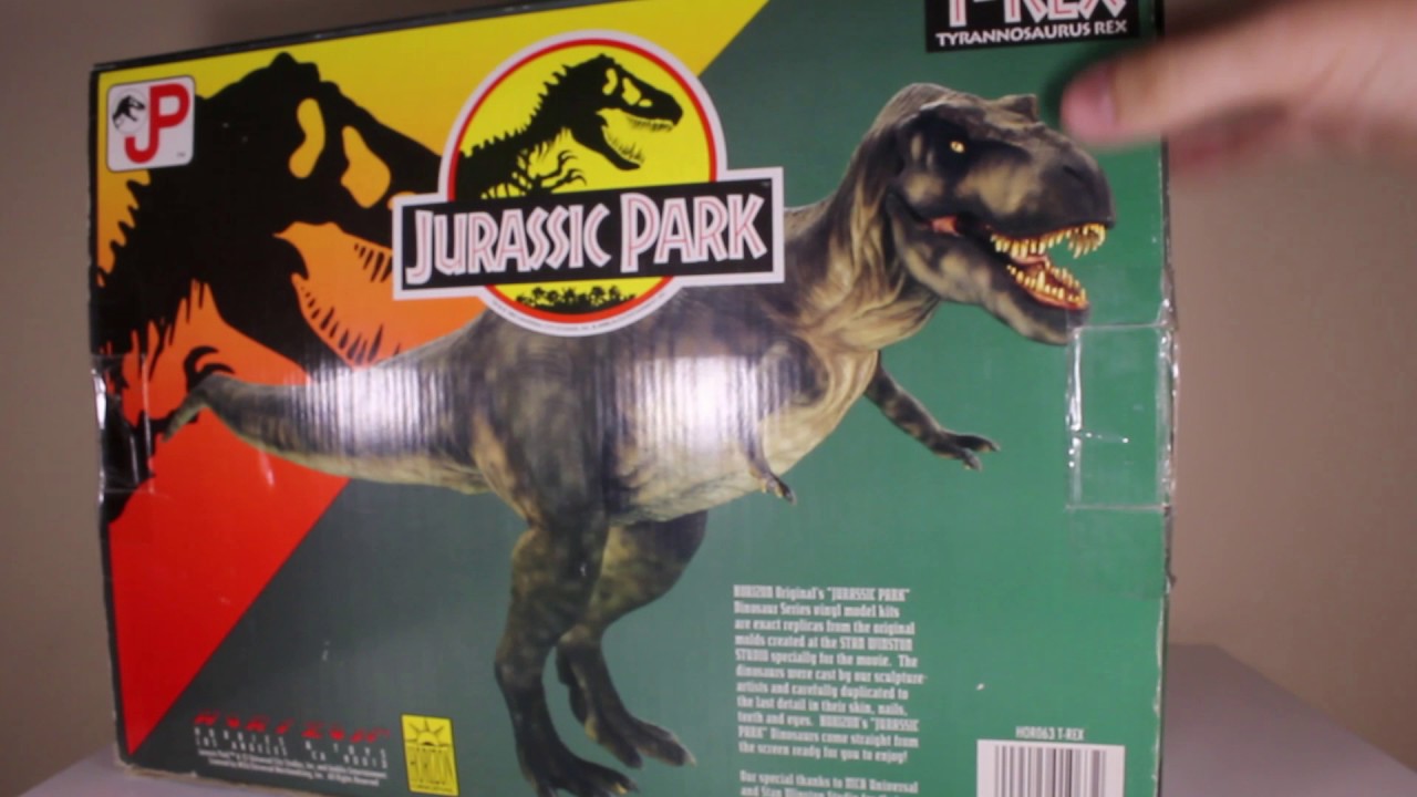Jurassic Park T Rex Model Kit Vinyl