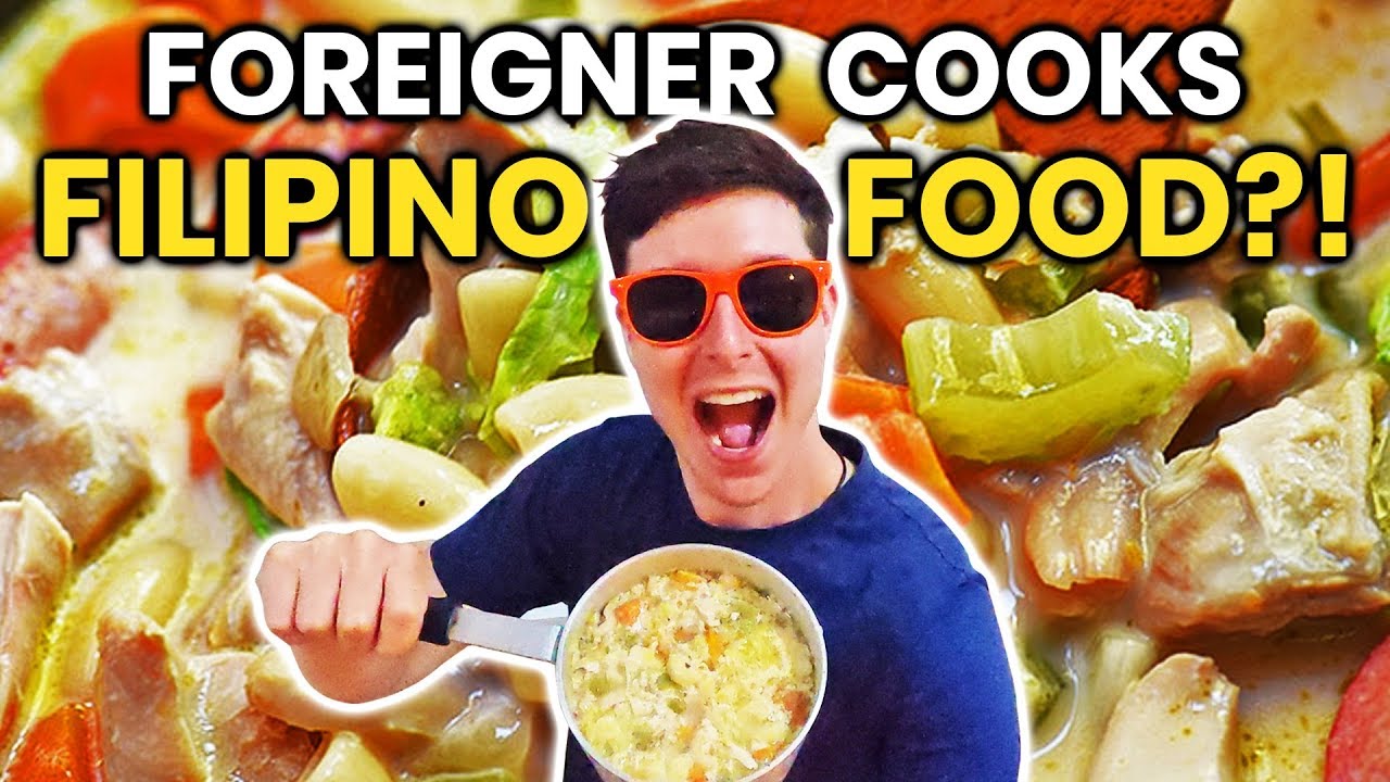Foreigner Cooks FILIPINO FOOD?! This was HARD! - YouTube