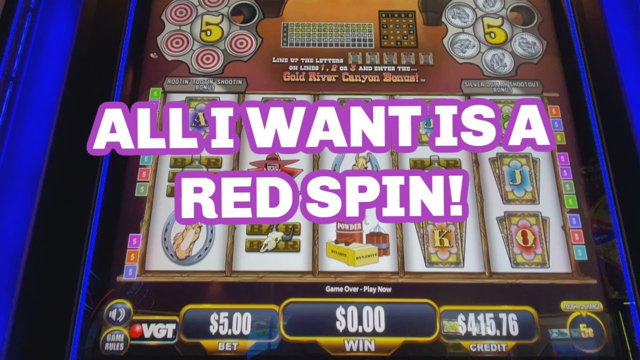 Only takes 1 good red spin to save the day! - YouTube