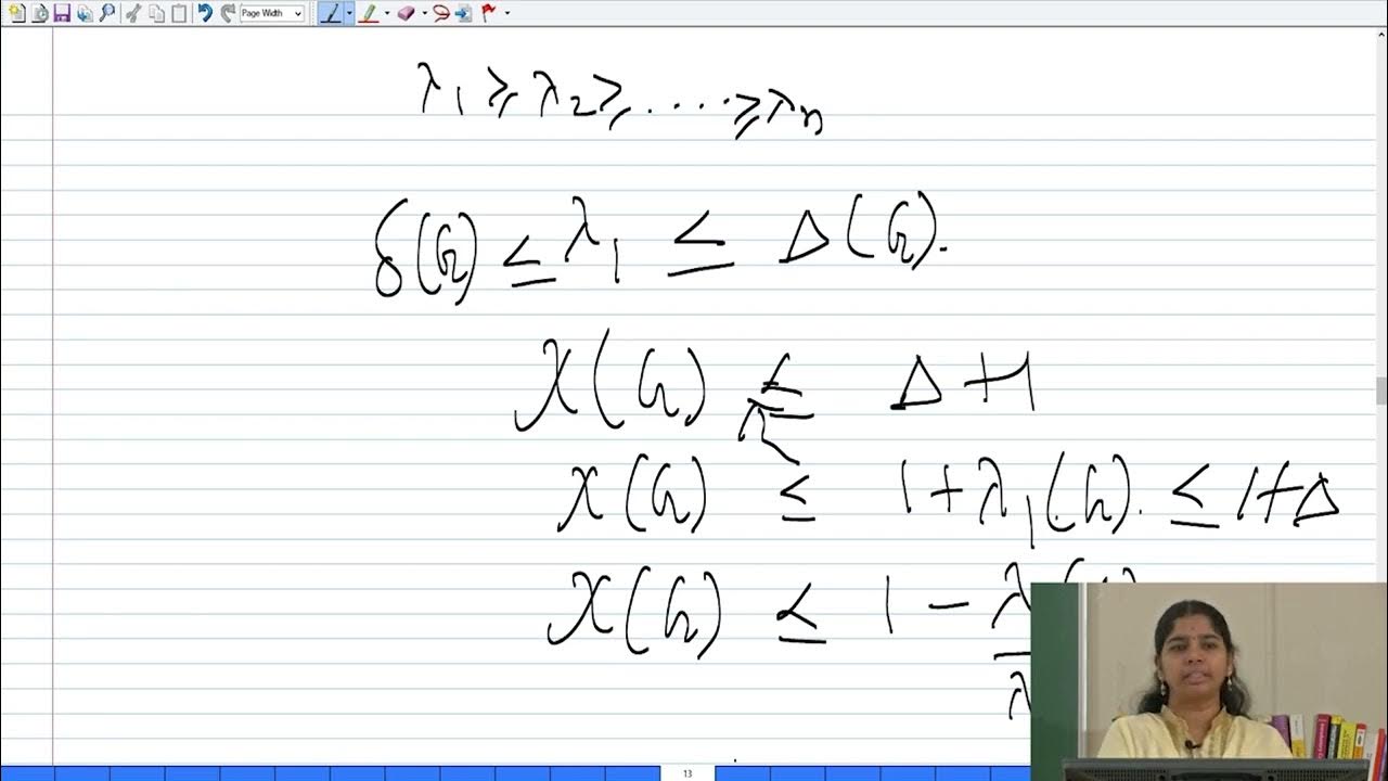 Spectral graph Theory III- Part 1 #swayamprabha #CH36SP - YouTube