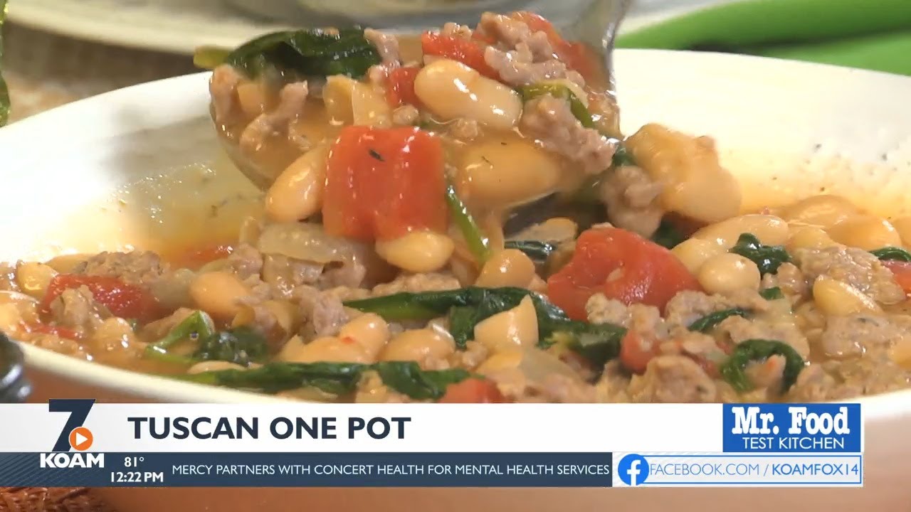 Mr. Food: Tuscan One Pot (8-17-2023) - YouTube