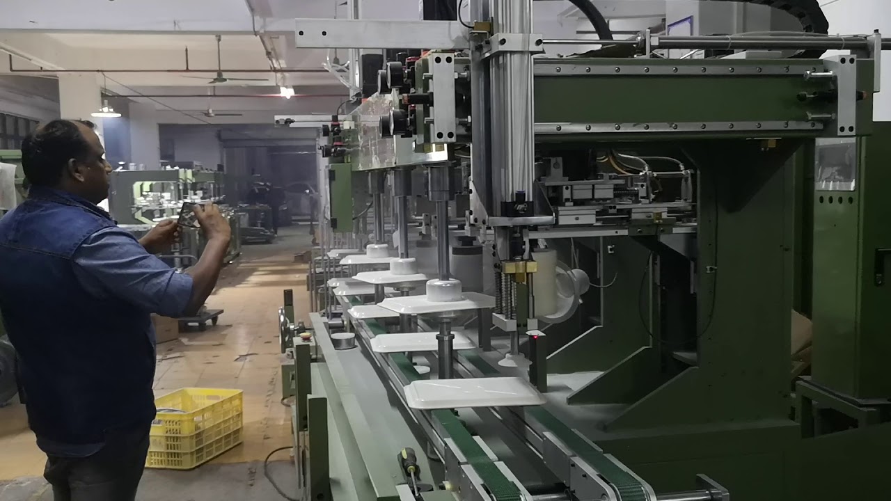 High Speed Melamine Dinnerware Grinding Machine,www.melaminemould.com ...