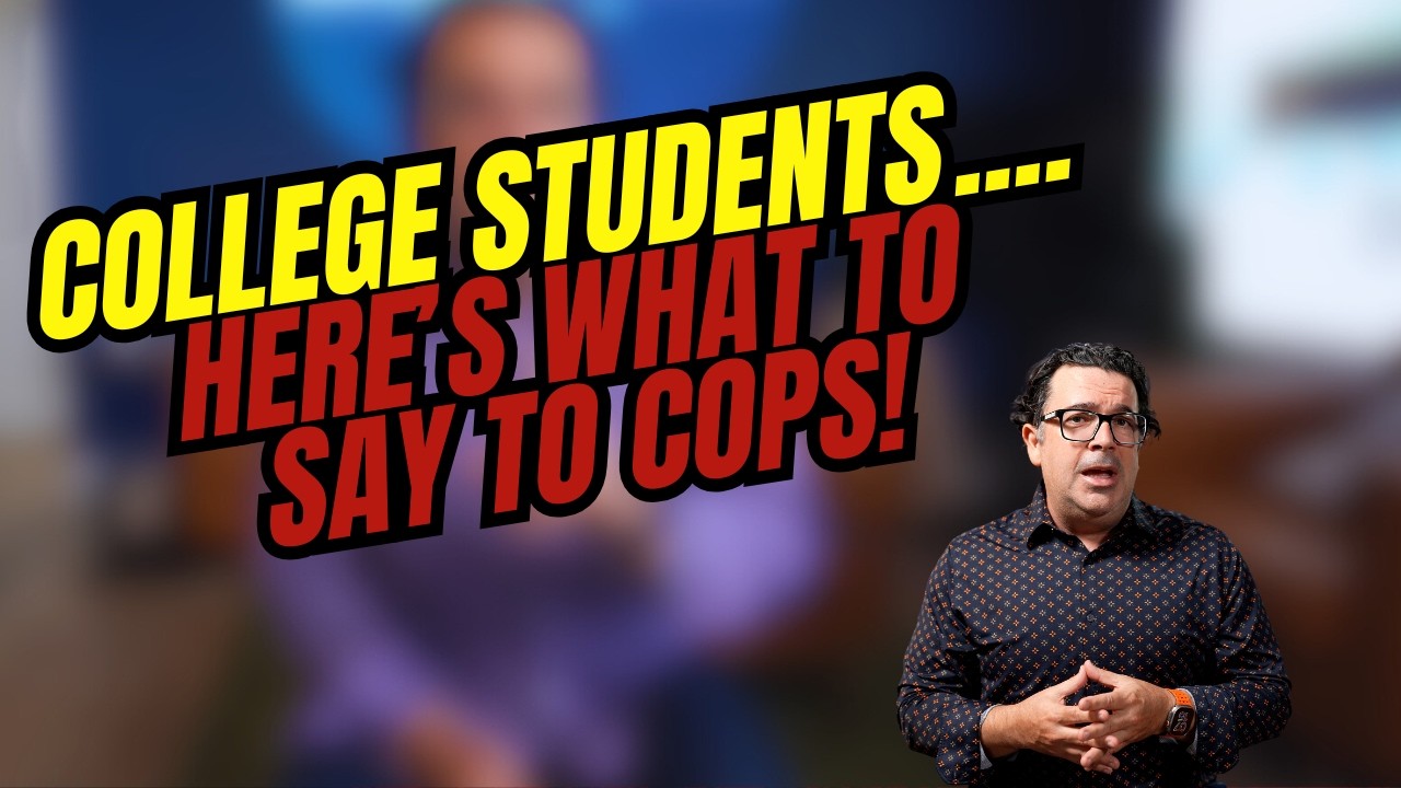 College Tip: What to Say When a Cop Asks “What’s in That Cup?” 🥤🚔 - YouTube