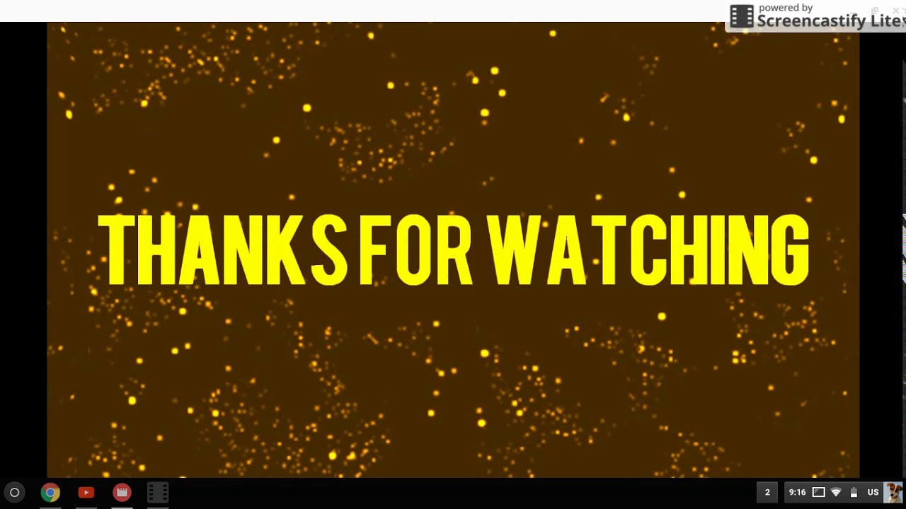 New Outro Guys What Ya Think - YouTube