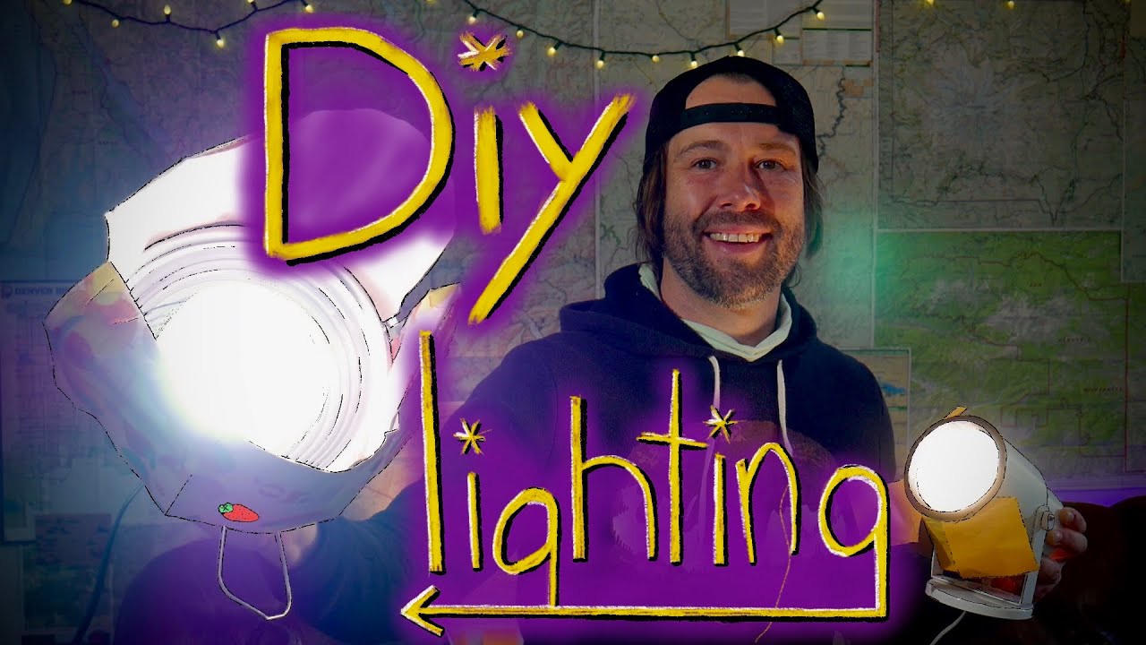 Three Point Lighting Set Up | DIY Bedroom Studio - YouTube