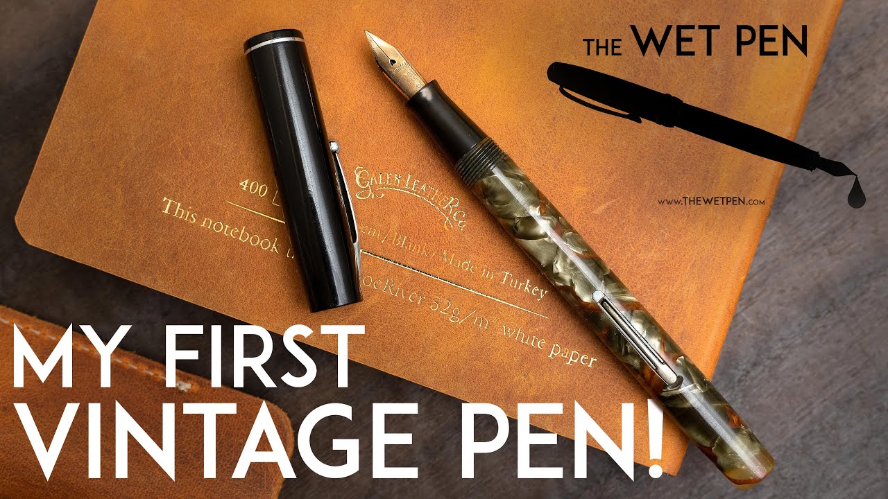 My First Vintage Pen! Waterman's No. 3 - YouTube