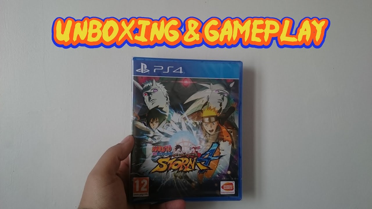 (Unboxing & Gameplay) Naruto Shippuden: Ultimate Ninja Storm 4 sur PS4 ...