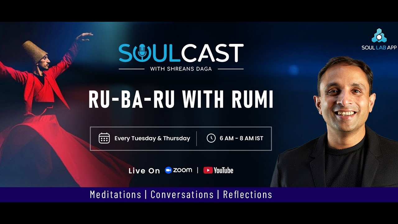Soulcast with Shreans Daga | Ru-Ba-Ru with Rumi | Episode 15 - YouTube