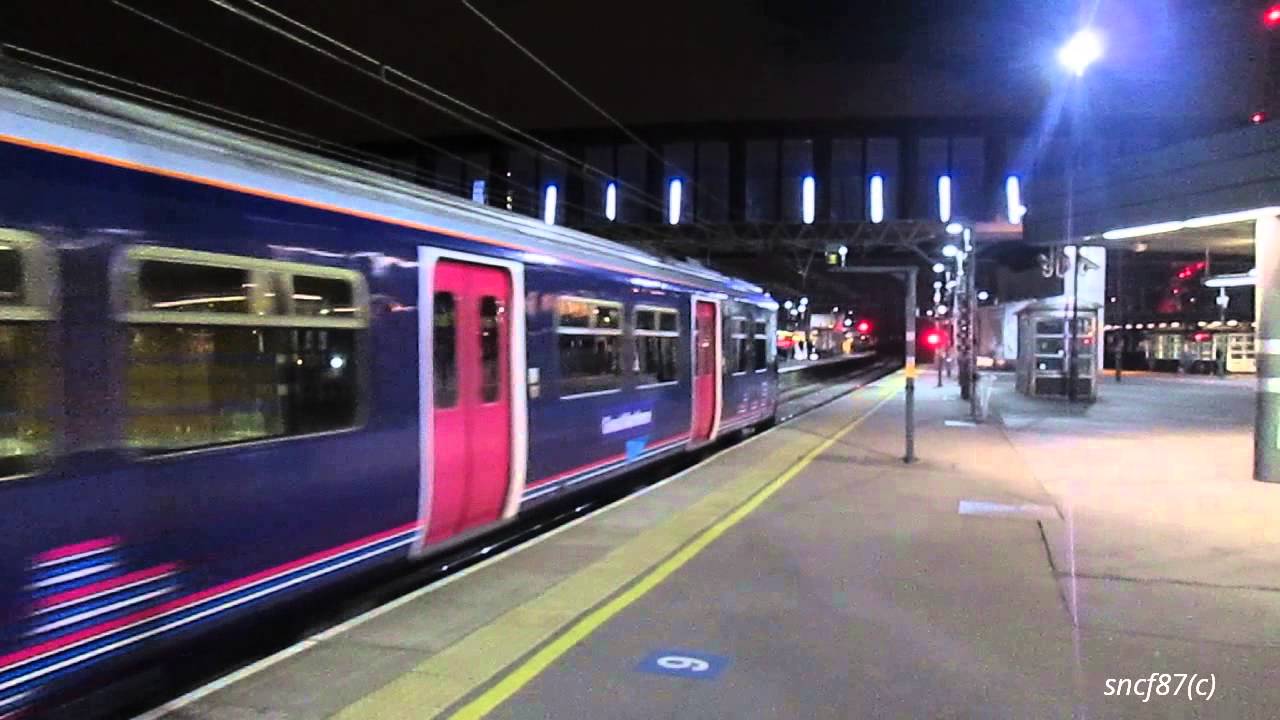 Great Northern Class 321 passes at Stratford (London) - YouTube
