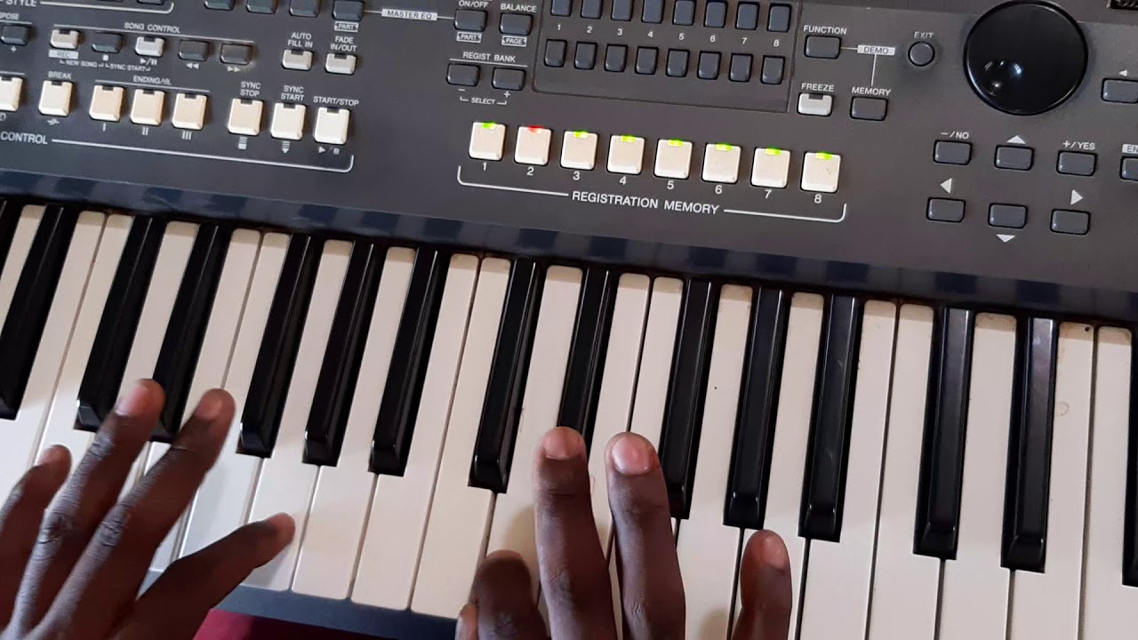 SEBEN BEAT MAKING TUTORIAL ON PSR S670. - YouTube