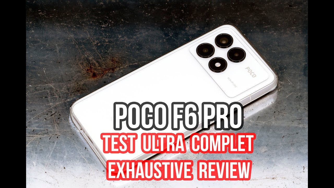 POCO F6 Pro test / avis ultra complet (performance, antutu, pubg ...
