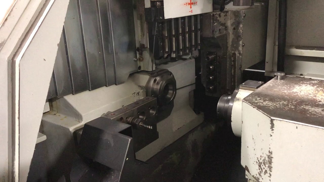Star SR-32 Swiss Type CNC Lathe, New 1997 - YouTube