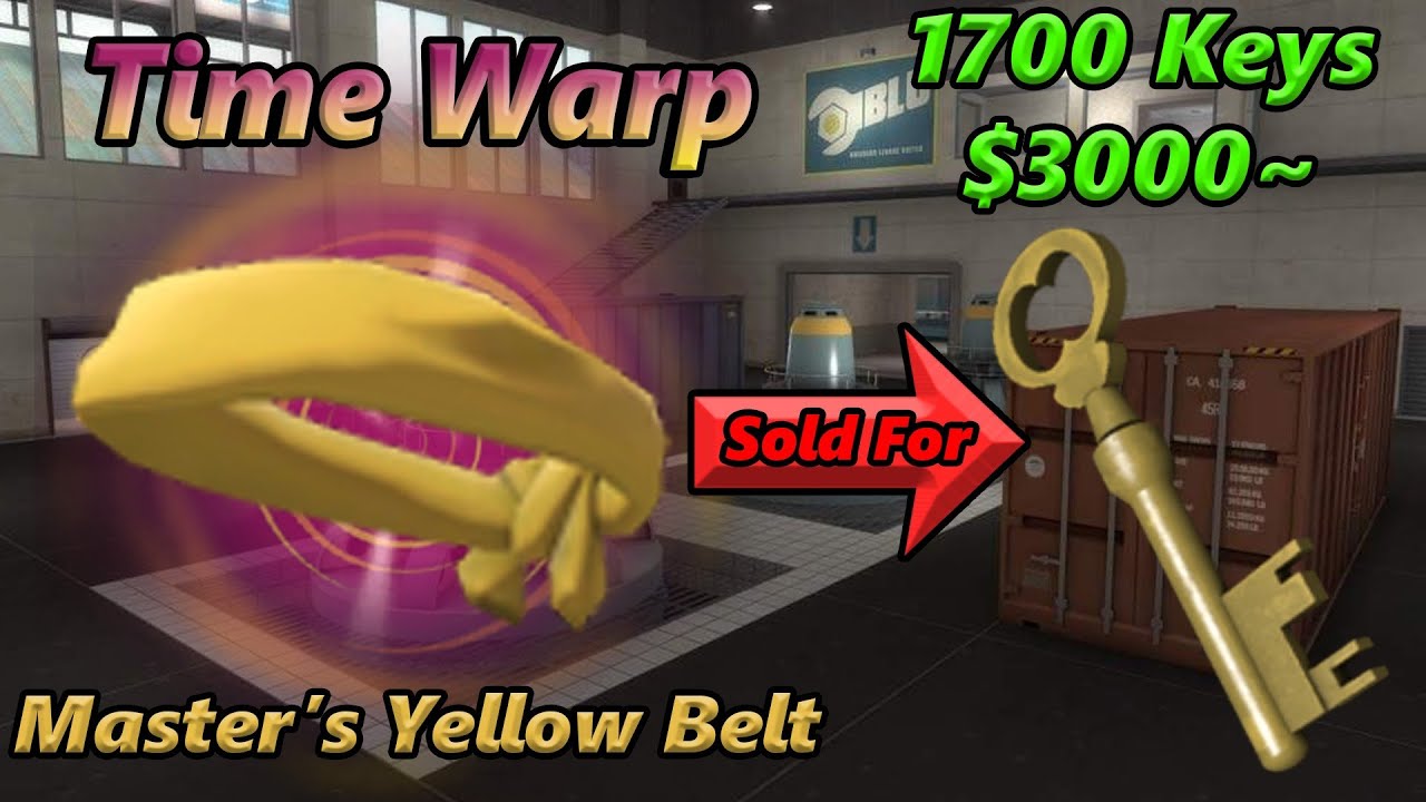 TF2 Trading: My Time Warp Yellow Belt Sold! 1700 Keys (3000$~) - YouTube