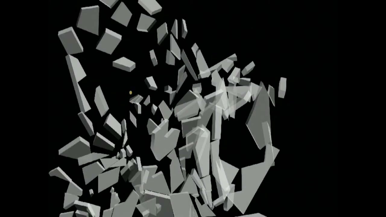 Glass breaking Animation | Surya Creations - YouTube