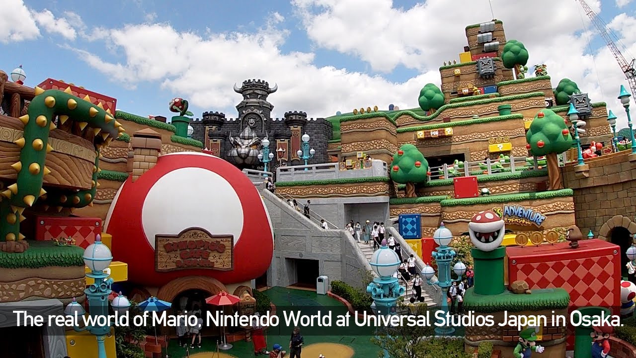 universal studios japan nintendo world.mario food and mario rides and ...