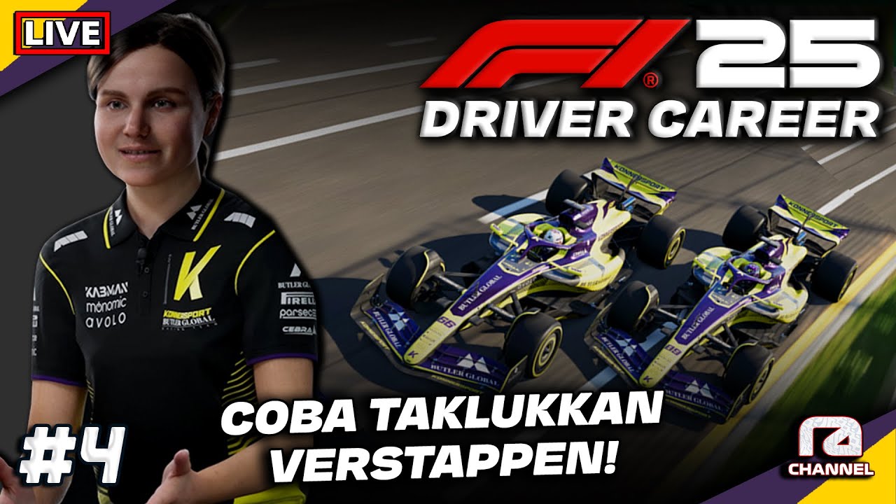 CALLIE MAYER, PEMBALAP KONNERSPORT YANG NYARIS KALAHKAN MAX!😍- F1® 25 ...