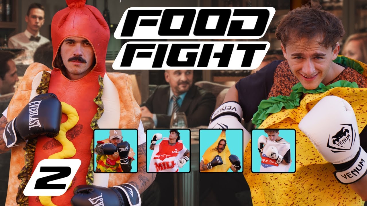 FOOD FIGHT IN PUBLIC RESTAURANT! - YouTube