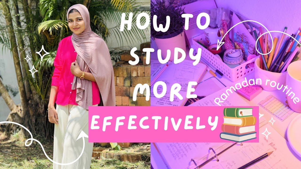 How I Studied during Ramadan🌙| Study tips for Sslc, +2, degree| First ...