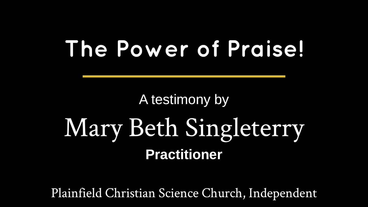 The Power of Praise! - a testimony - YouTube