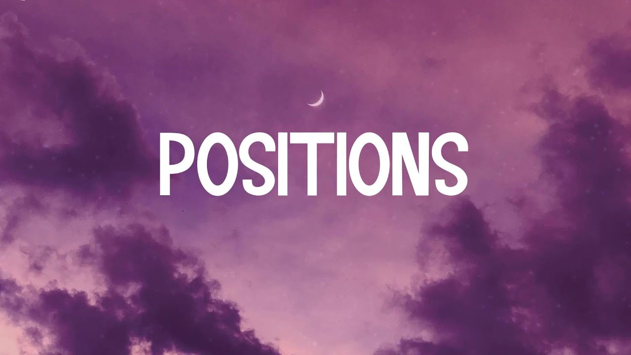 (Lyrics) positions - Ariana Grande - YouTube