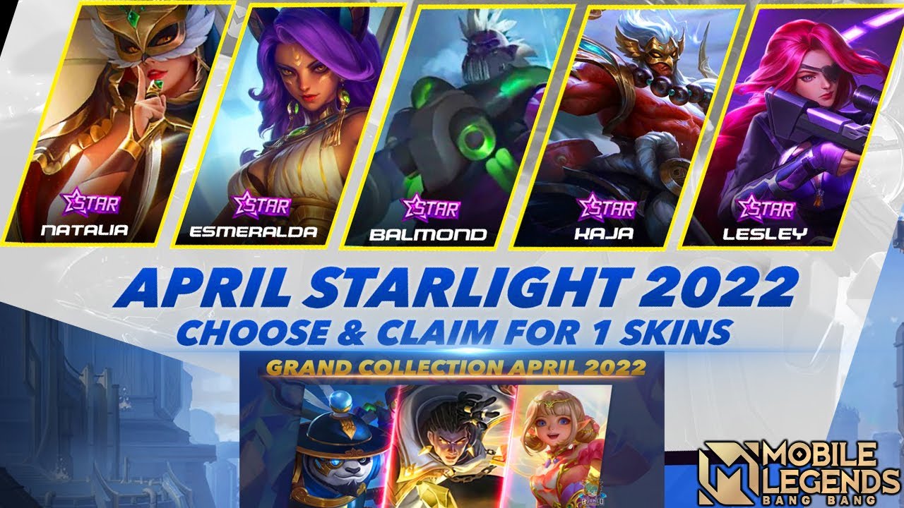 PILIHAN SKIN COLLECTOR DAN STARLIGHT APRIL 2022 - BOCORAN SKIN ...