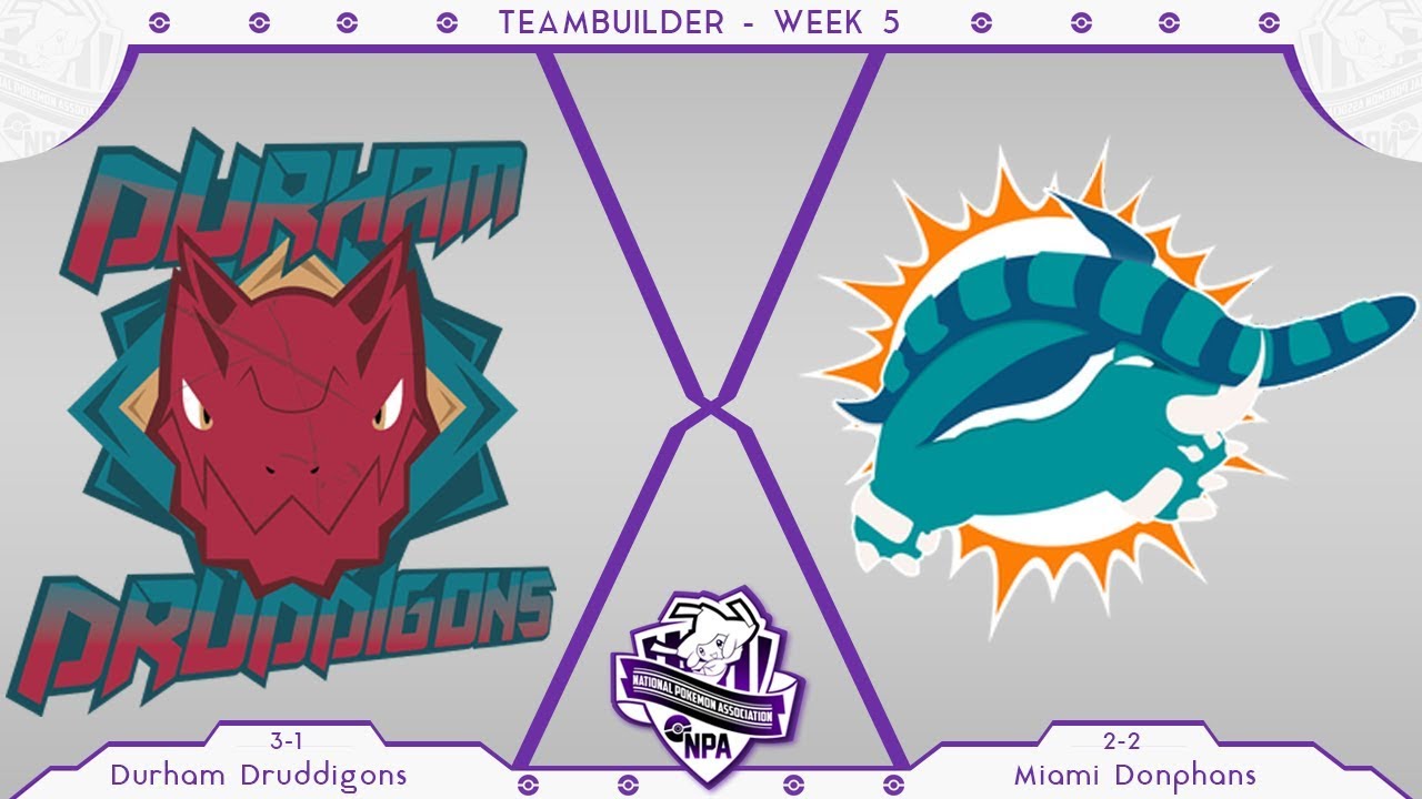National Pokemon Association S4W5 Teambuilder VS Miami Donphans - YouTube