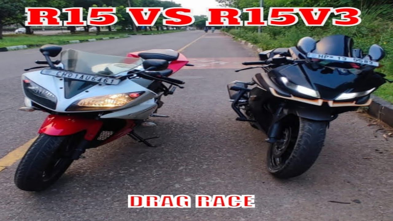 r15 v3 vs r15 ...Dragrace... - YouTube