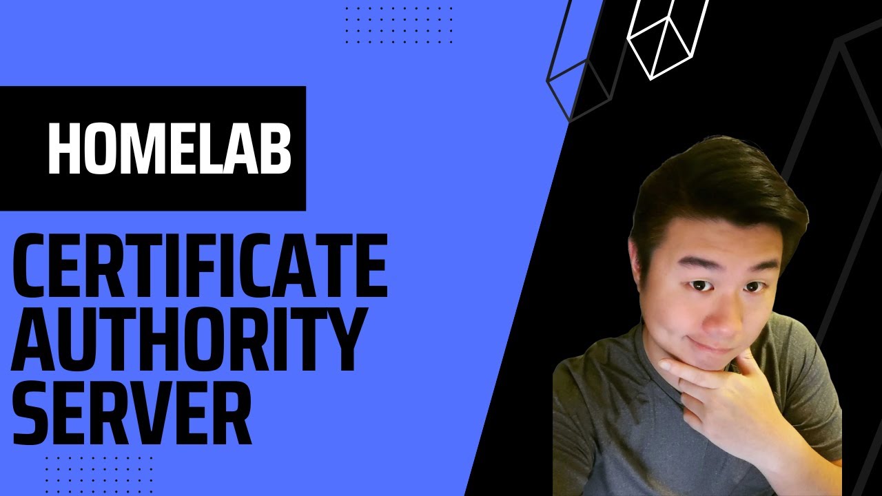 Homelab Series - Creating a Certificate Authority ( CA ) Server With Step-CA - YouTube