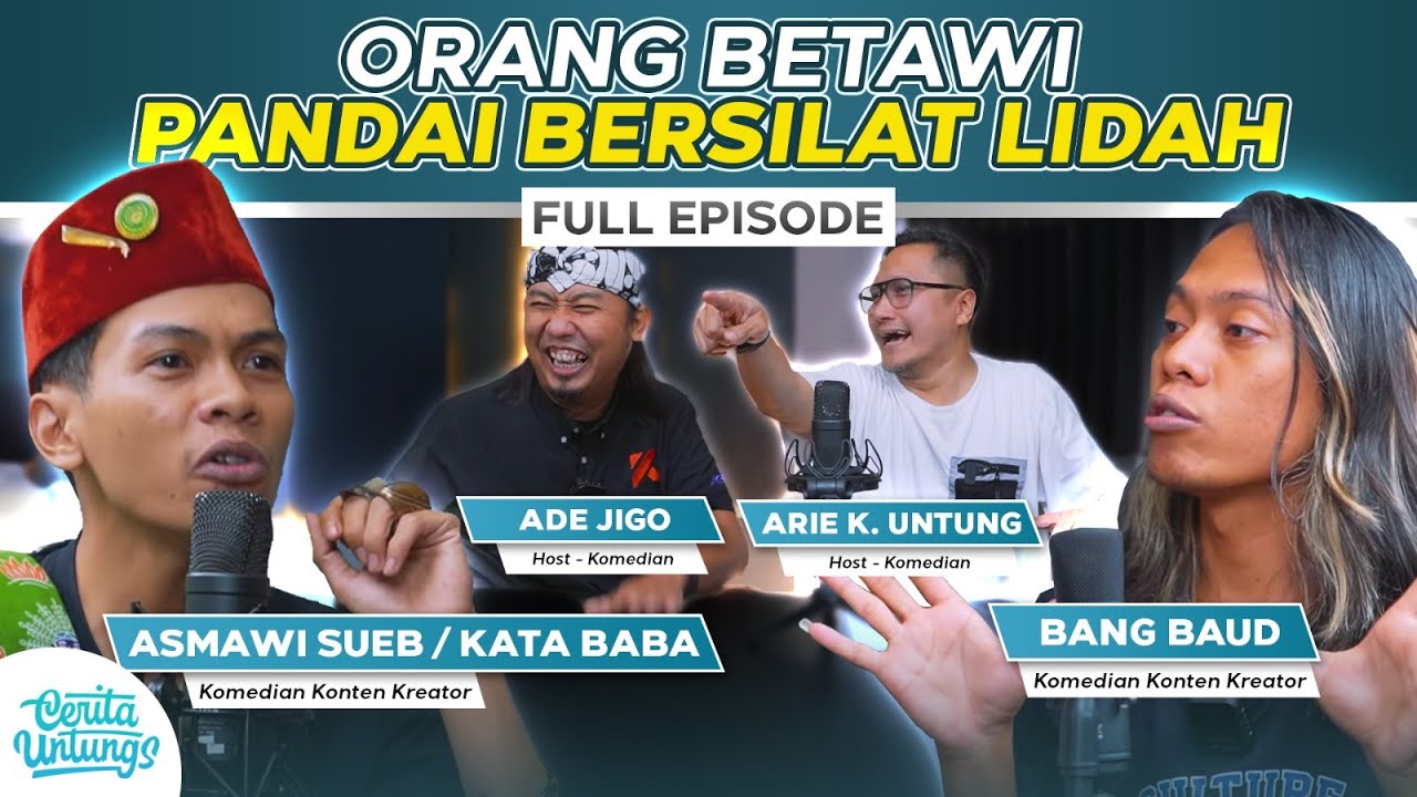 Orang Betawi Harus Jaga Tradisi - Kata Baba, Bang Baud - YouTube
