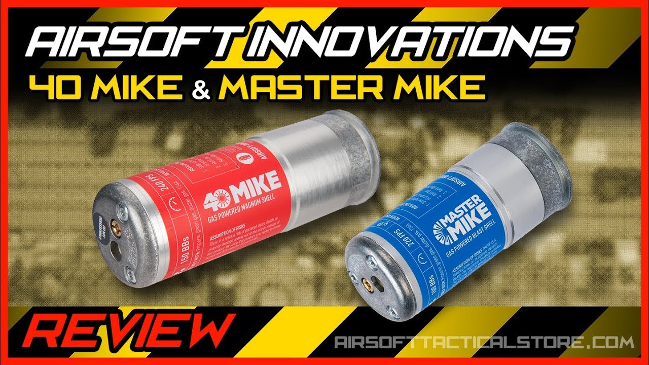 40 Mike y Master Mike de Airsoft Innovations LA MEJOR GRANADA / REVIEW ...