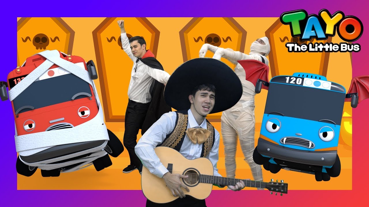 Halloween Song l Tayo Halloween Song Compilation l Tayo Opening Theme ...