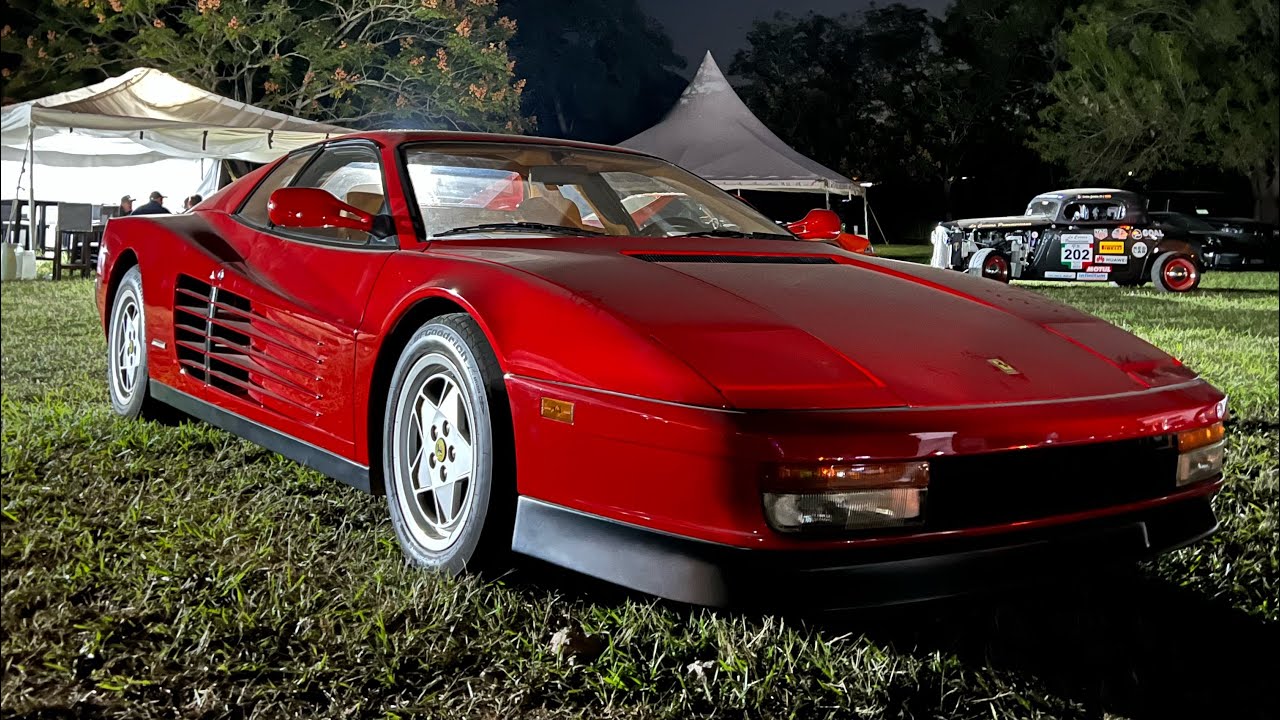 Ferrari Testarossa 🚘 bring back the 80’s - YouTube