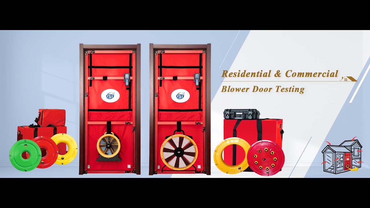 GTI Blower Door Systems_GTI 658 & GTI 650. - YouTube