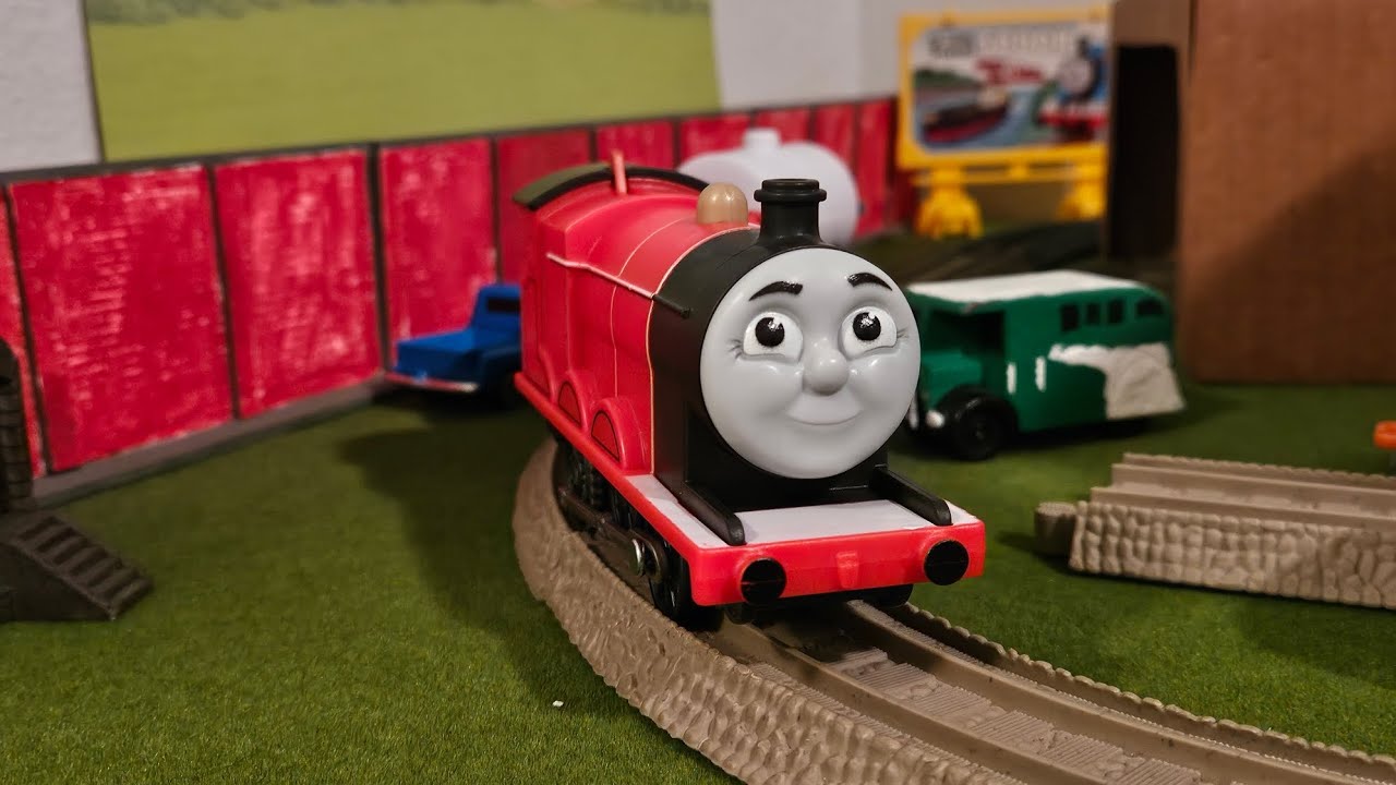Thomas & Friends Motorized Classic James Review - YouTube