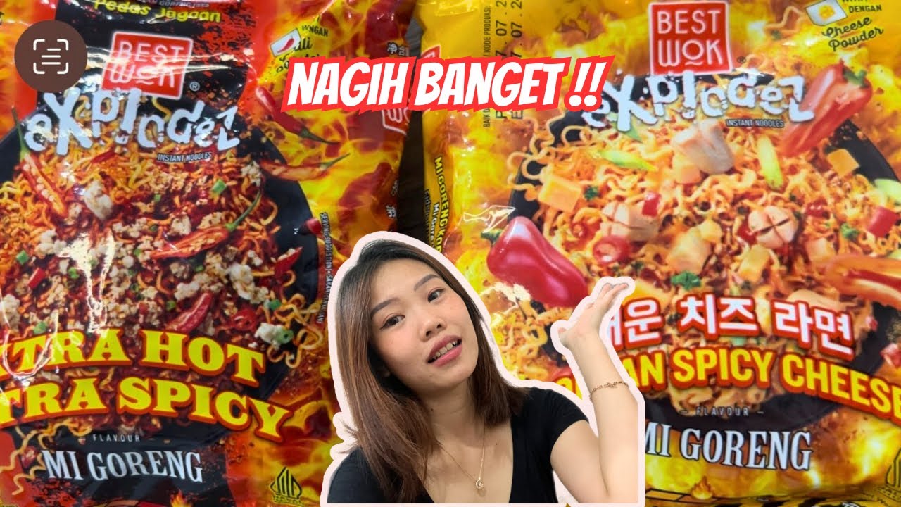 NYESEL KALO COBAIN ‼️ Mie instan BEST WOK EXPLODEZ XTRA HOT XTRA SPICY ...