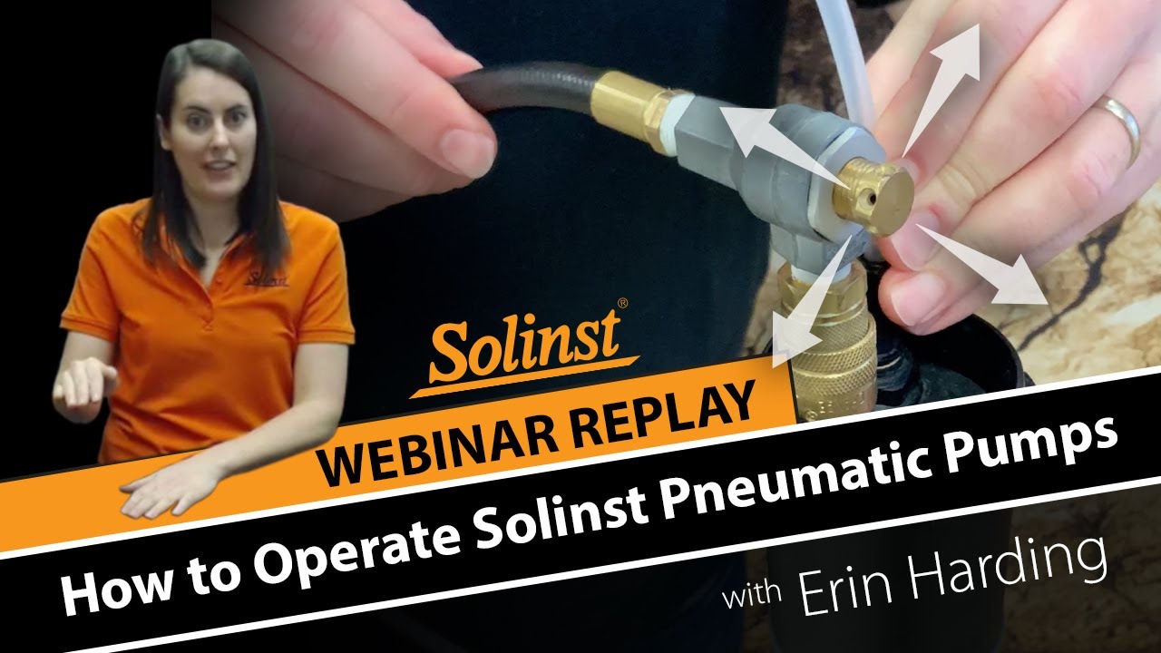 How to Operate Solinst Pneumatic Pumps - YouTube
