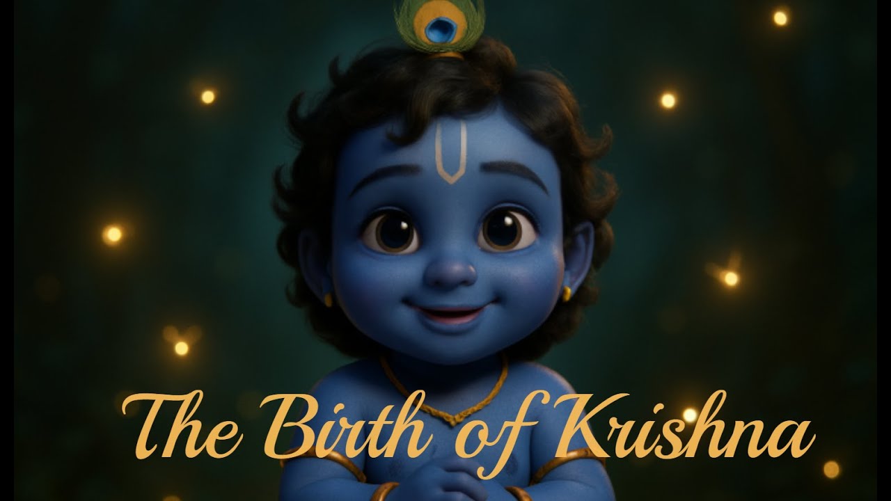 The Birth of Lord Krishna | An Animated Mythology Story | Krishna ...