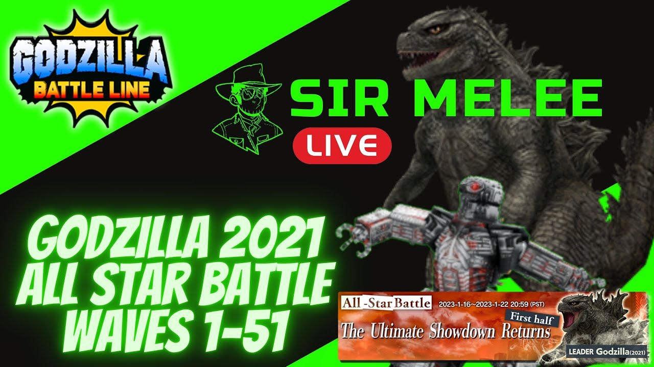 CLEARING ALL WAVES OF LEGENDARY GODZILLAS EVENT IN GODZILLA BATTLE LINE ...
